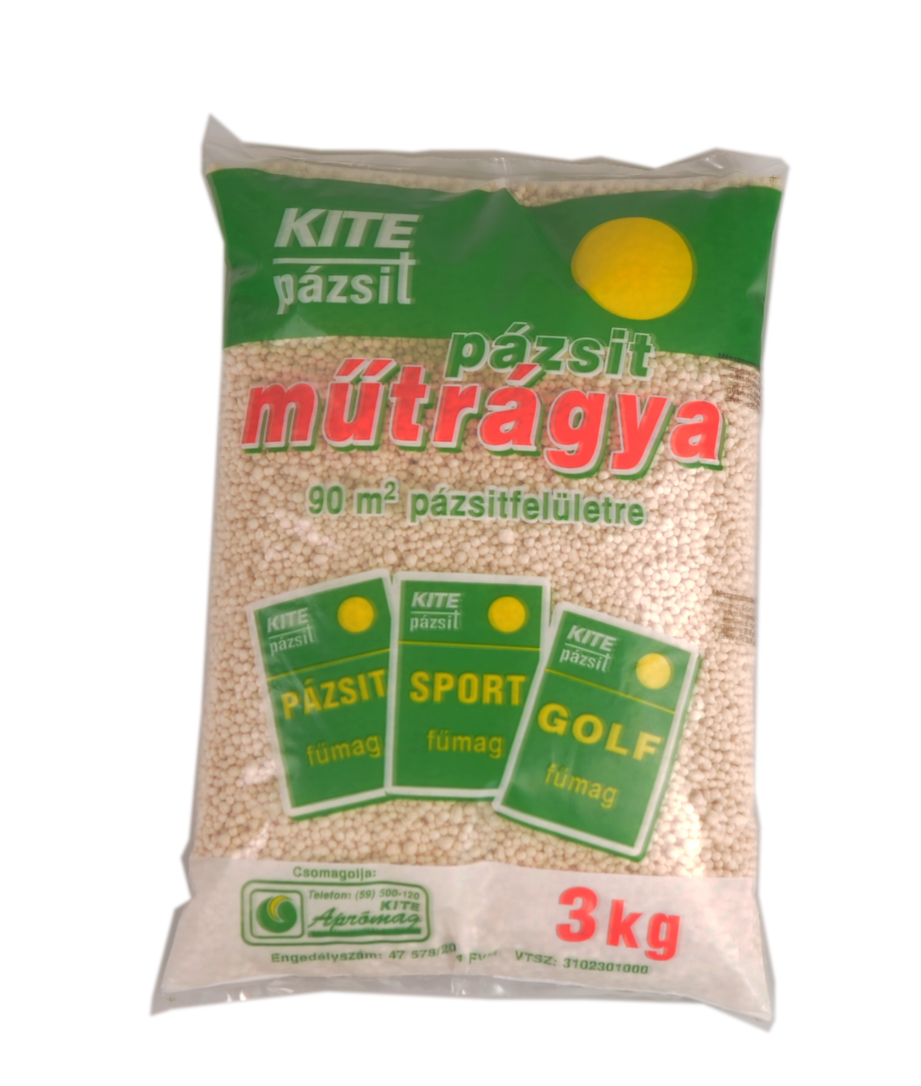 Pázsit műtrágya - Gyep - KITE Zrt.