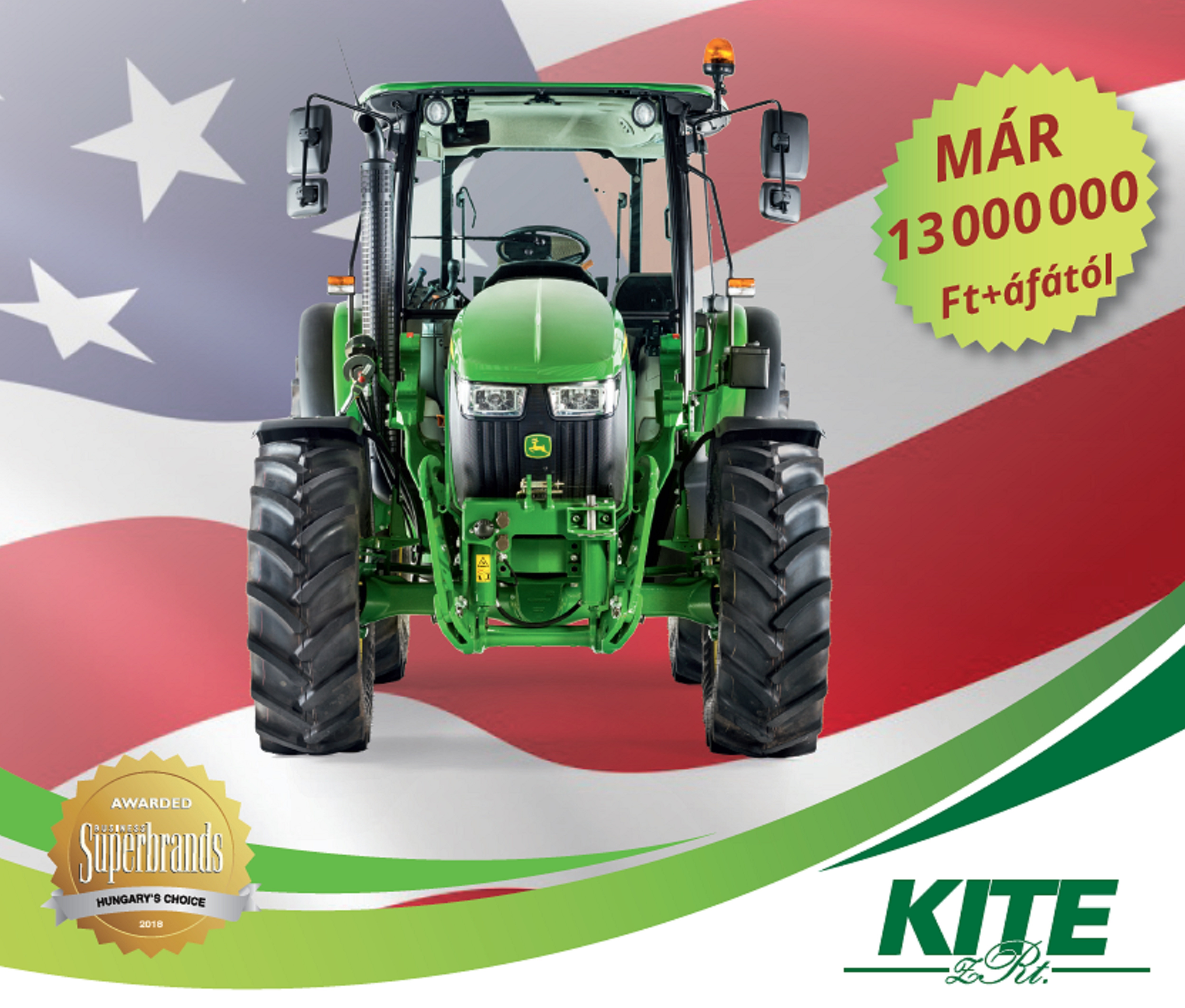John Deere 5M sorozatú traktorok - Traktorok - KITE Zrt.