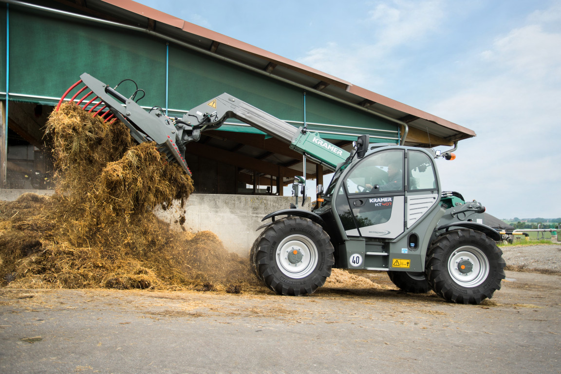 Kramer KT407 teleszkópos rakodógép - Kramer rakodógépek - KITE Zrt.